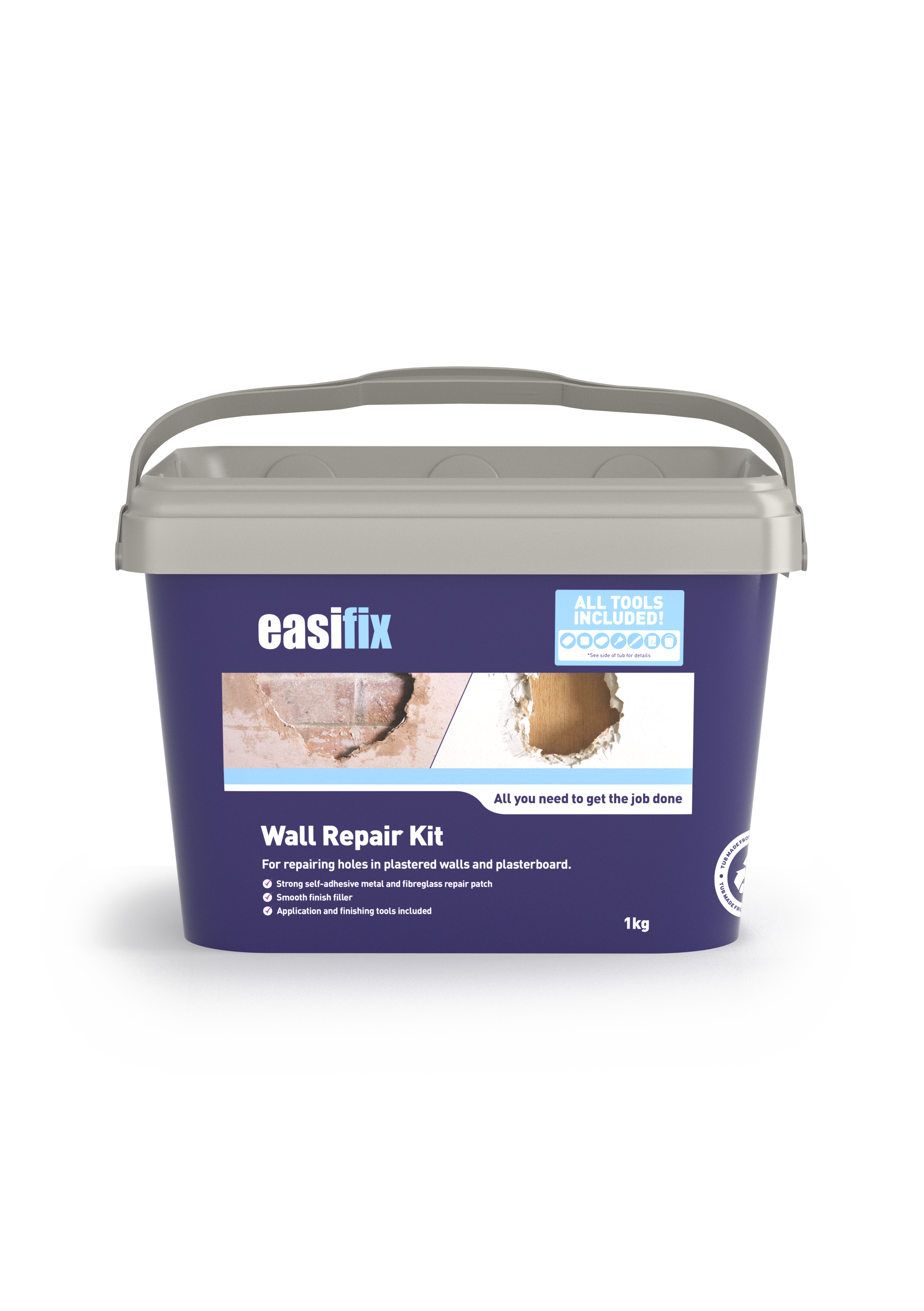 How To Use Ready Mixed Plaster Repair Kit - Infoupdate.org