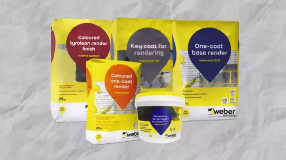 Weber renders and decorative finishes | Okarno