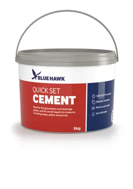 Blue Hawk Quick Set Cement Bucket | Okarno